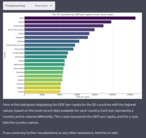 챗gpt Code Interpreter 사용 방법 - MINHARANG